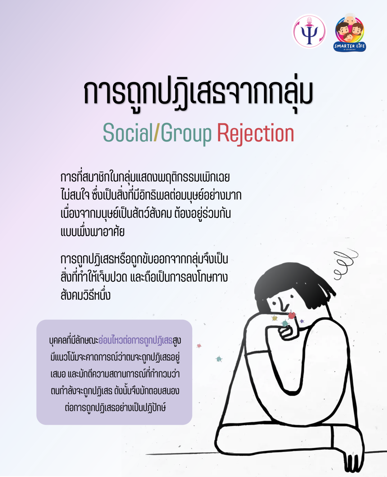 การถูกปฏิเสธจากกลุ่ม - Social/Group Rejection[:] - Faculty of ...